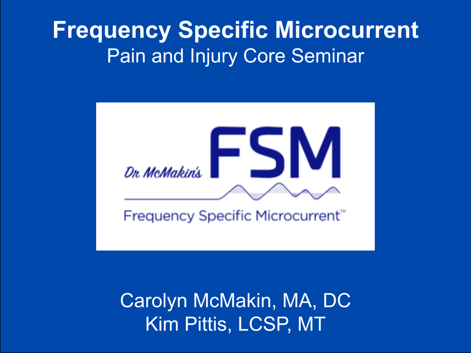 Pain-Injury Core Cover - Frequency Specific Microcurrent - Frequency Specific Microcurrent