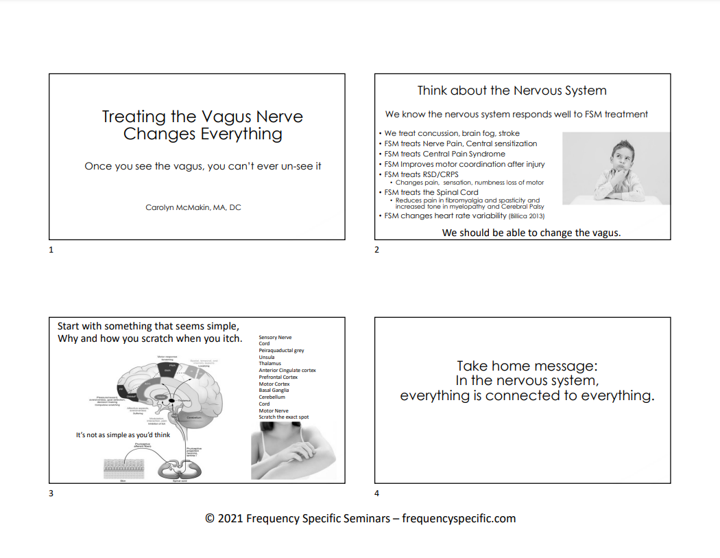 handouts cover - Frequency Specific Microcurrent - Frequency Specific Microcurrent