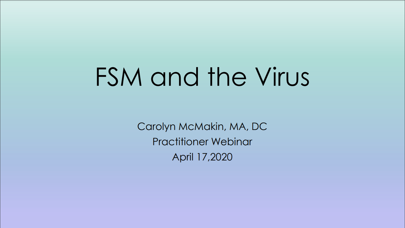 Virus and FSM - Frequency Specific Microcurrent - Frequency Specific Microcurrent