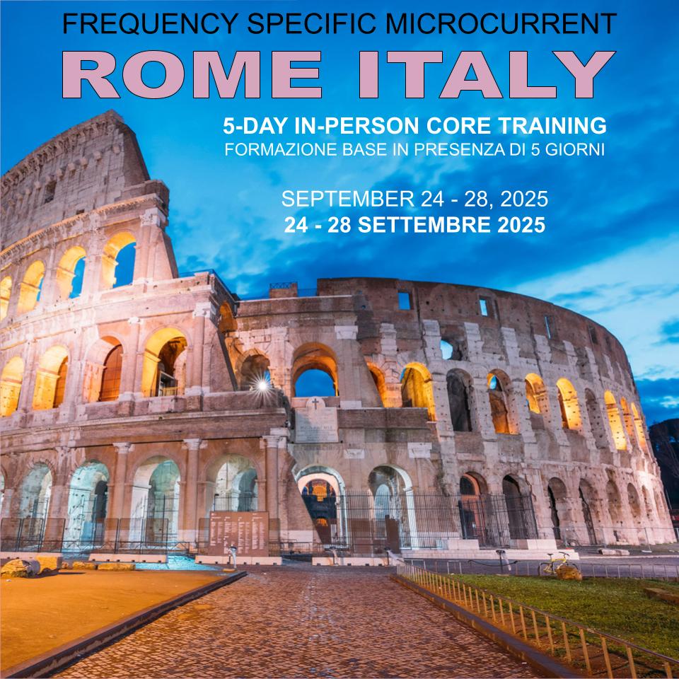 In-Person Frequency Specific Microcurrent Training - Frequency Specific Microcurrent - Frequency ...